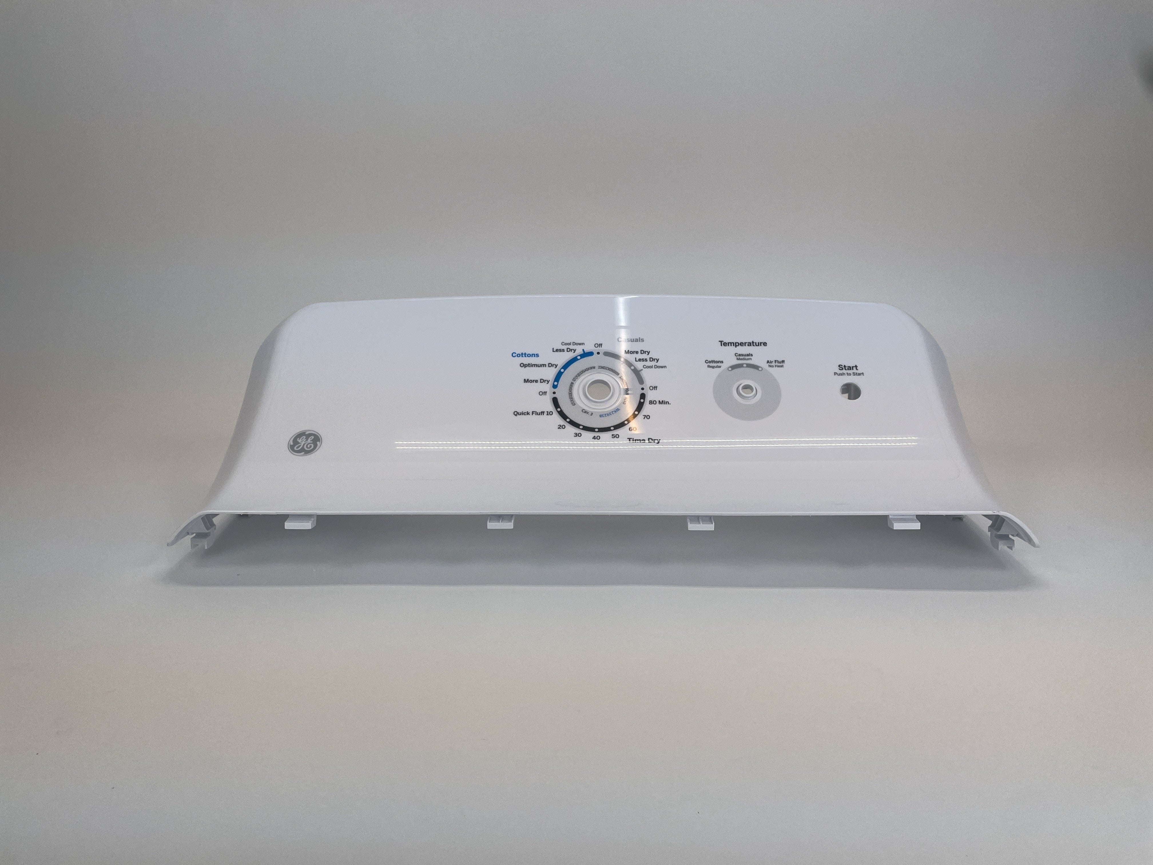 GE Dryer Backsplashes / Consoles / Control Panels WE03X25277 (OEM ...